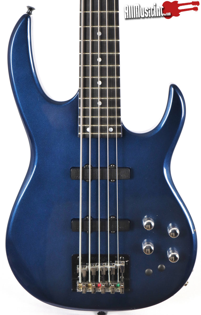 Carvin LB75 Metallic Blue Electric Bass Guitar – All Music Inc.