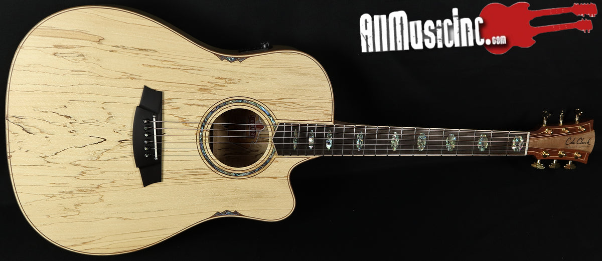 Cole Clark FL3EC-EMEM European Maple Acoustic Electric Guitar w/ OHSC ...