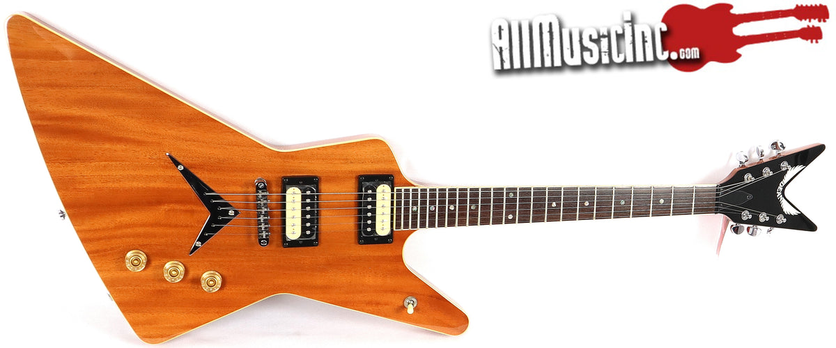 Dean Z79 Natural Mahogany Explorer Electric Guitar 8 lbs 15 oz – All ...
